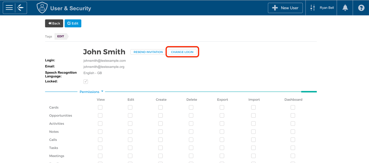 Setting Up Users - General Help - Tall Emu CRM