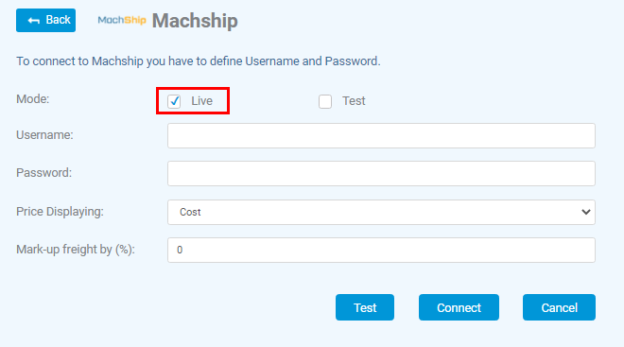 Connecting with Machship - General Help - Tall Emu CRM + MYOB CRM Australia
