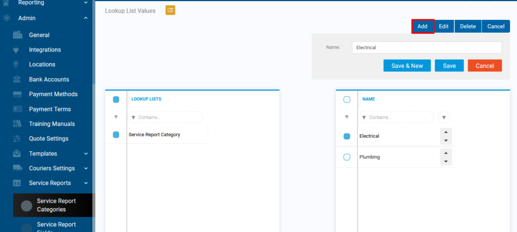 Service Report Templates - General Help - the CRM CRM Australia