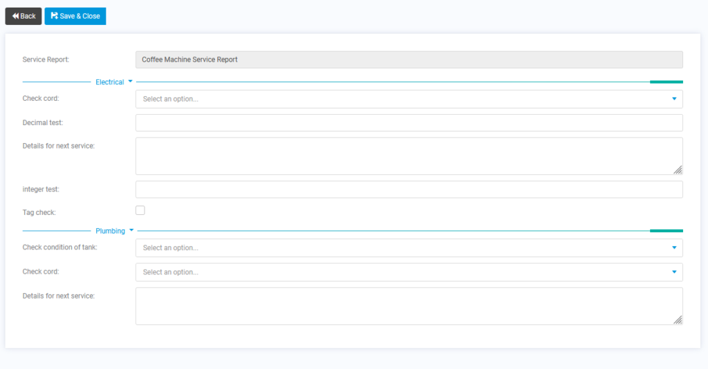 Service Report Templates - General Help - Tall Emu CRM Australia