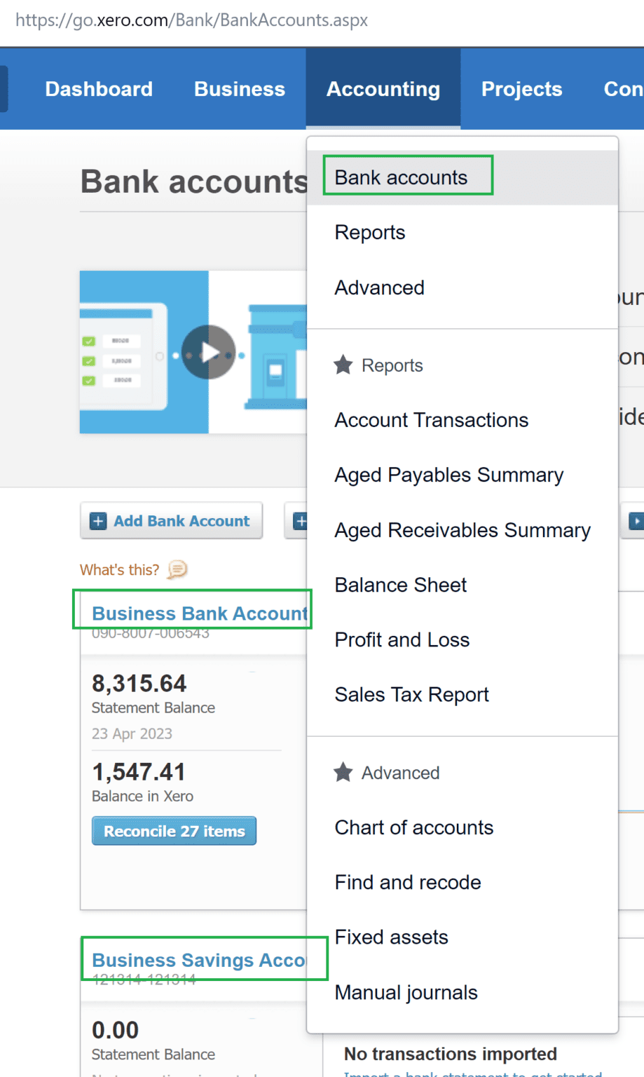 Xero bank accounts for stock movements - General Help - Tall Emu CRM