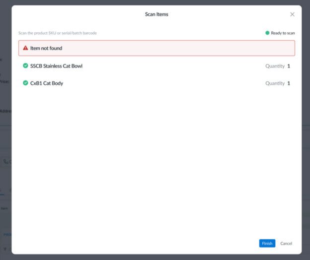 Barcodes - General Help - Tall Emu CRM