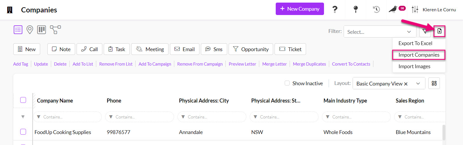 Import Data From Excel Or Csv General Help Tall Emu Crm