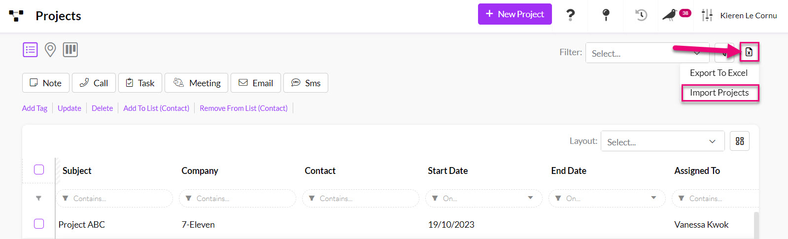 Import Data from Excel or CSV - General Help - Tall Emu CRM