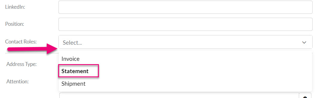 Sending Statements - General Help - Tall Emu CRM