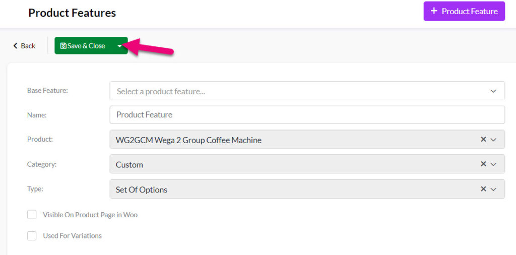 Product Features - General Help - Tall Emu CRM