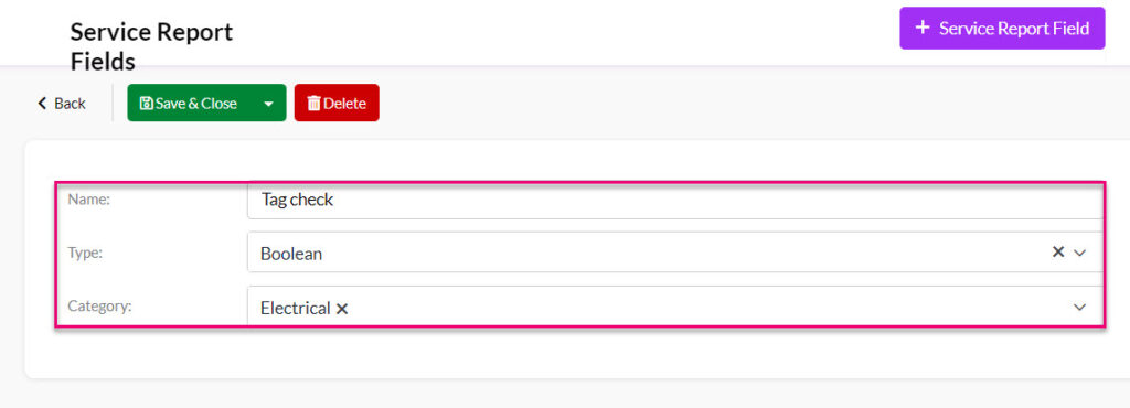 Service Report Templates - General Help - Tall Emu CRM