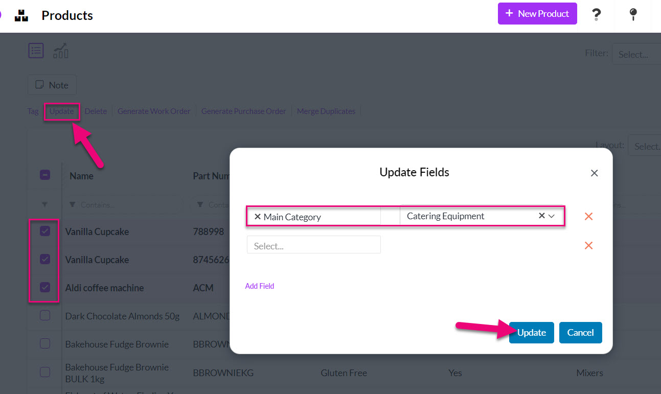 Product Categories - General Help - Tall Emu CRM