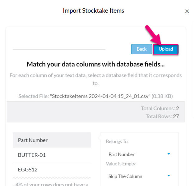 Stocktakes - Doing Stock Takes in the CRM CRM