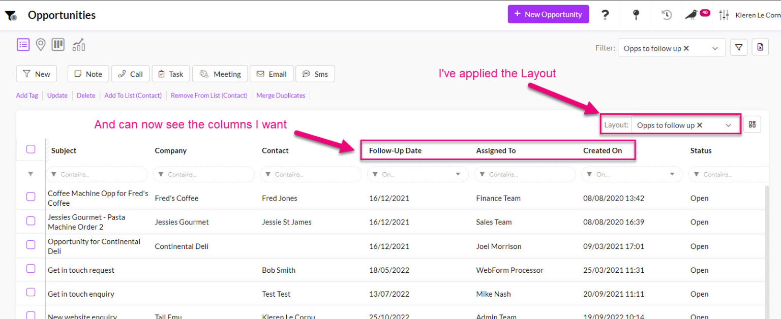 Setting up your Sales Pipeline - General Help - Tall Emu CRM
