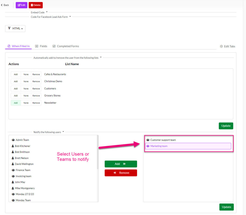 Training Course Booking Web Forms - General Help - Tall Emu CRM